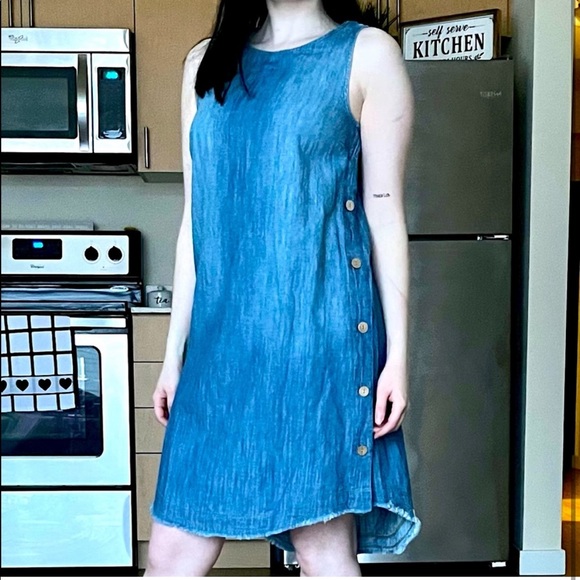 Universal Thread | Dresses | Denim Buttonup Dress | Poshmark